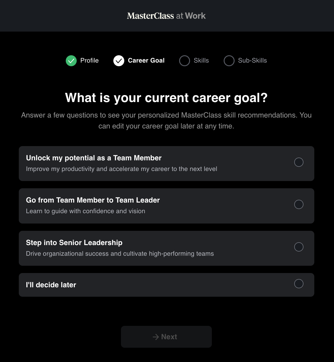 MasterClass at Work: Admin Implementation: Onboarding & Setup | Masterclass at Work Help Center ...